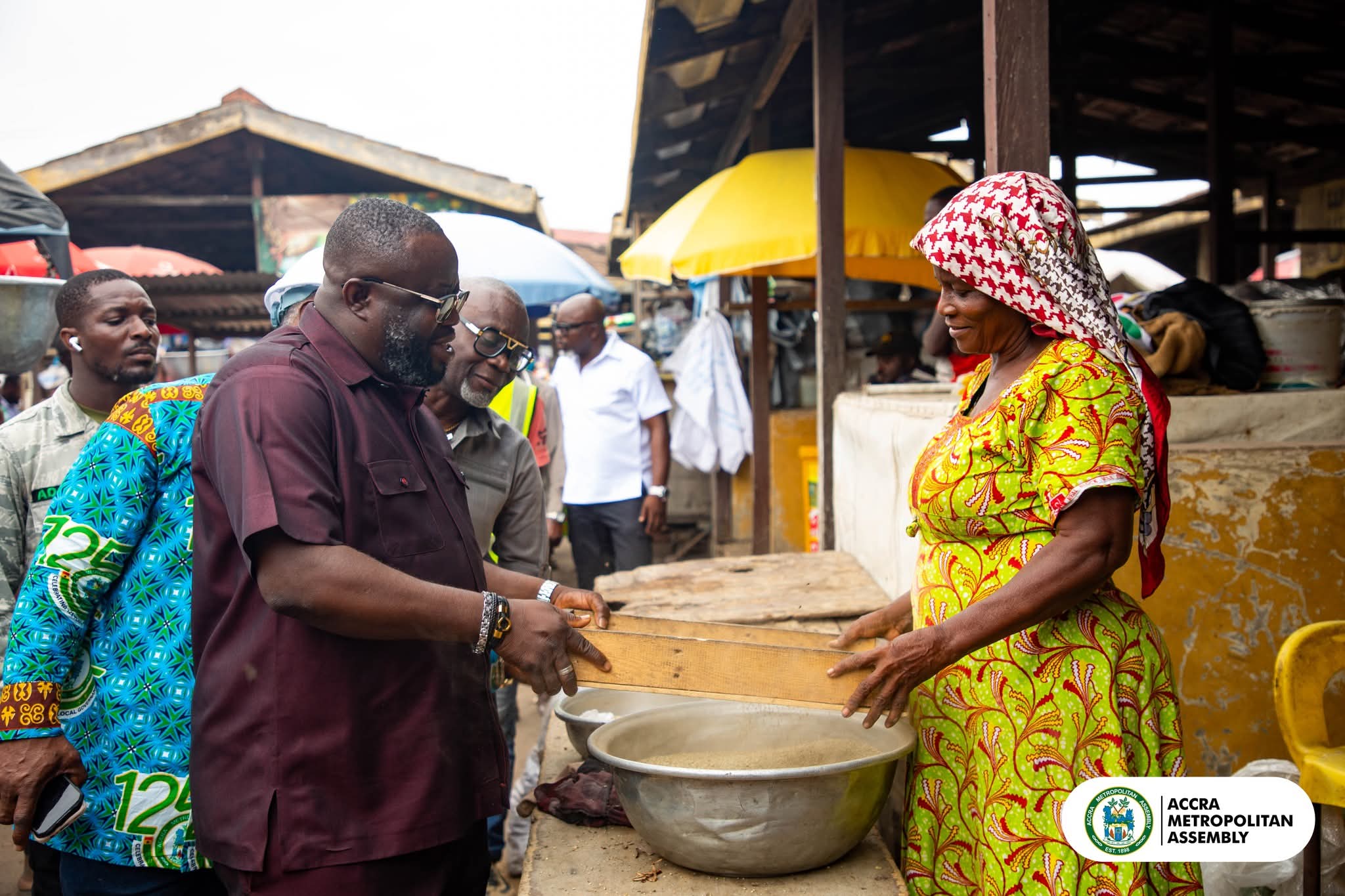 Accra Mayor inspects market tolls, directs deployment of additional ...
