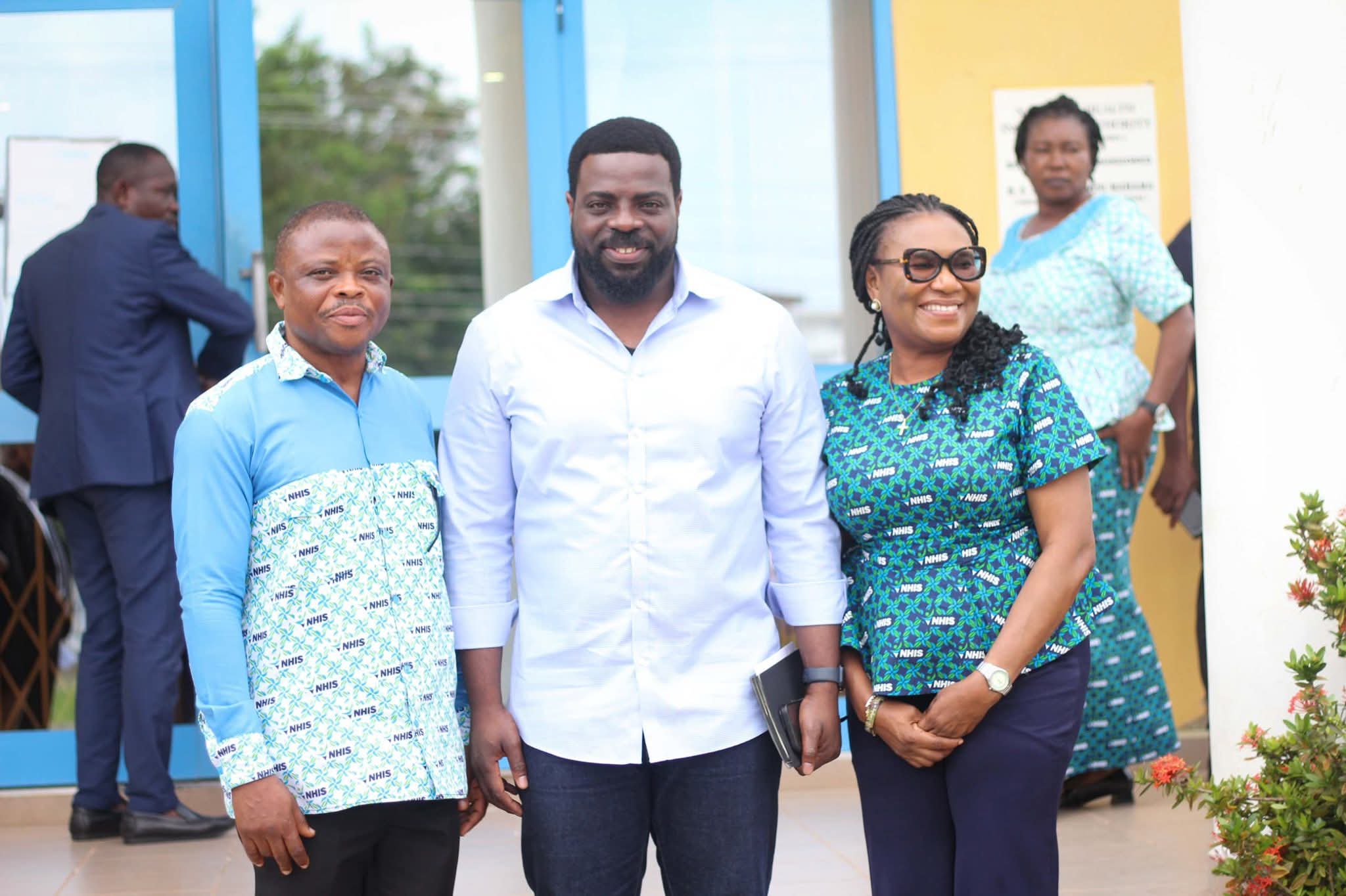 NHIA Deputy CEO Dr. Senanu Kwesi Djokoto Visits Volta Regional Office ...